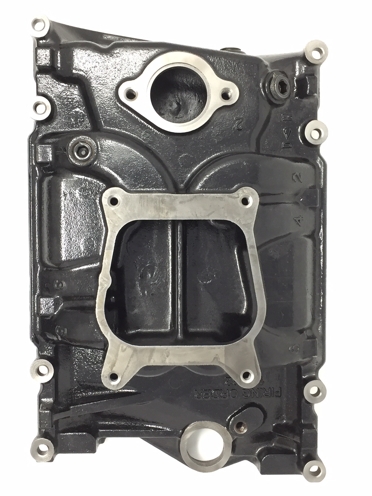 4.3L, 262 CID 4 barrel Vortec Marine Intake Manifold Assembly. Replaces ...