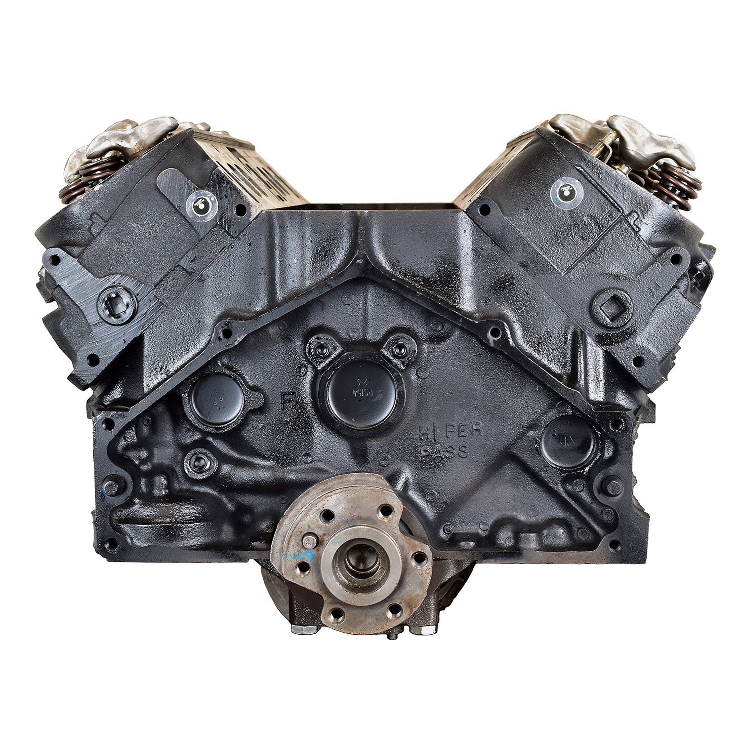Remanufactured Gen IV 7.4L, 454 Marine Longblock. Replaces years 1973-1990.