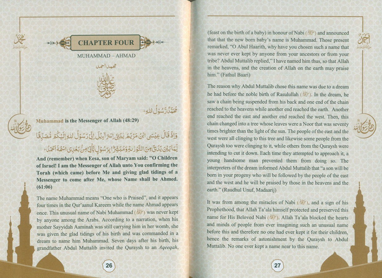 Asmaa Un Nabi (PBUH) Knowing The Prophet Muhammad (PBUH) Through His ...