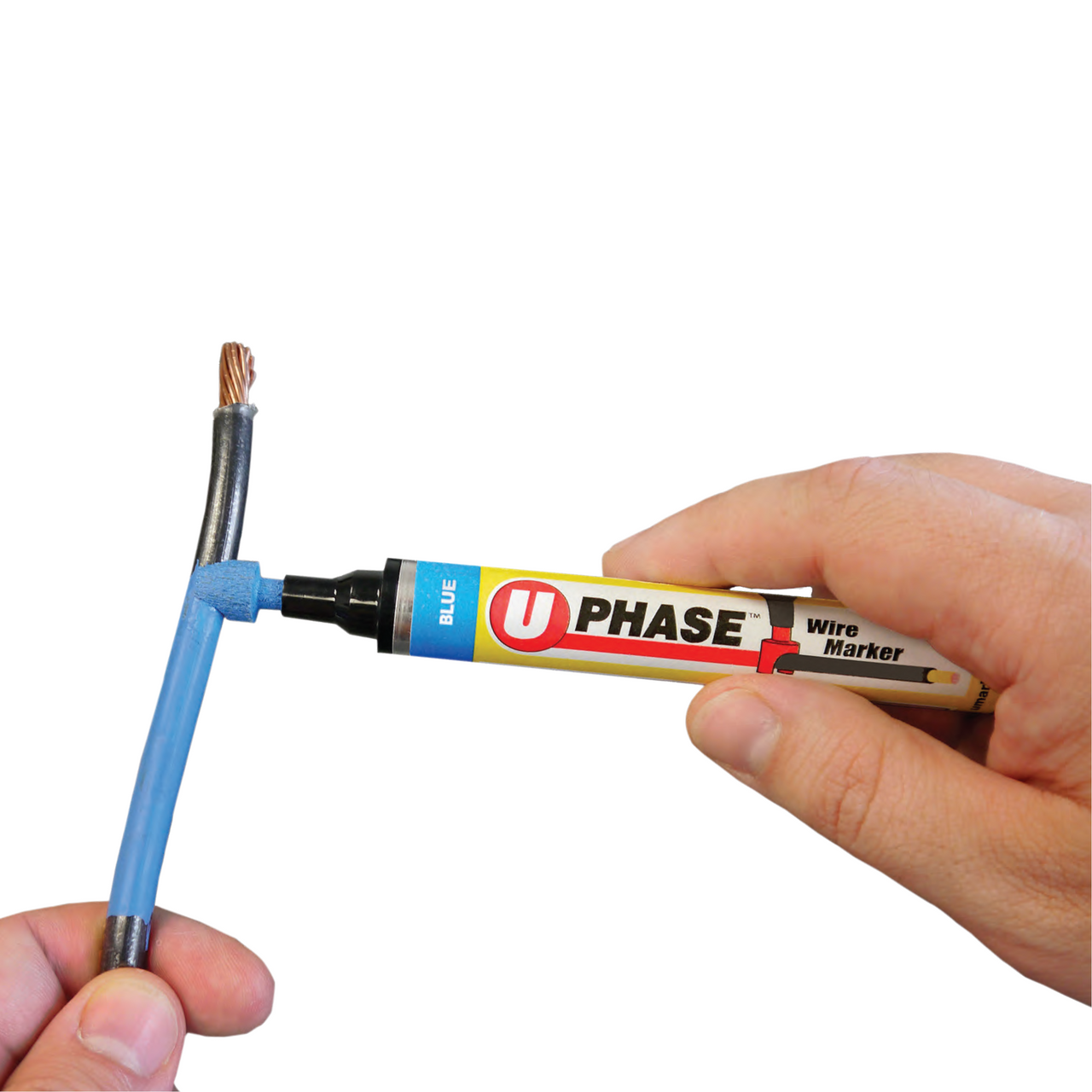 U-Phase® Wire Marker Pack - Blue, Red, White, Green - U-Mark, Inc ...