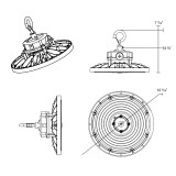 RAB H17 Round LED High Bay Fixture | CityLightsUSA.com