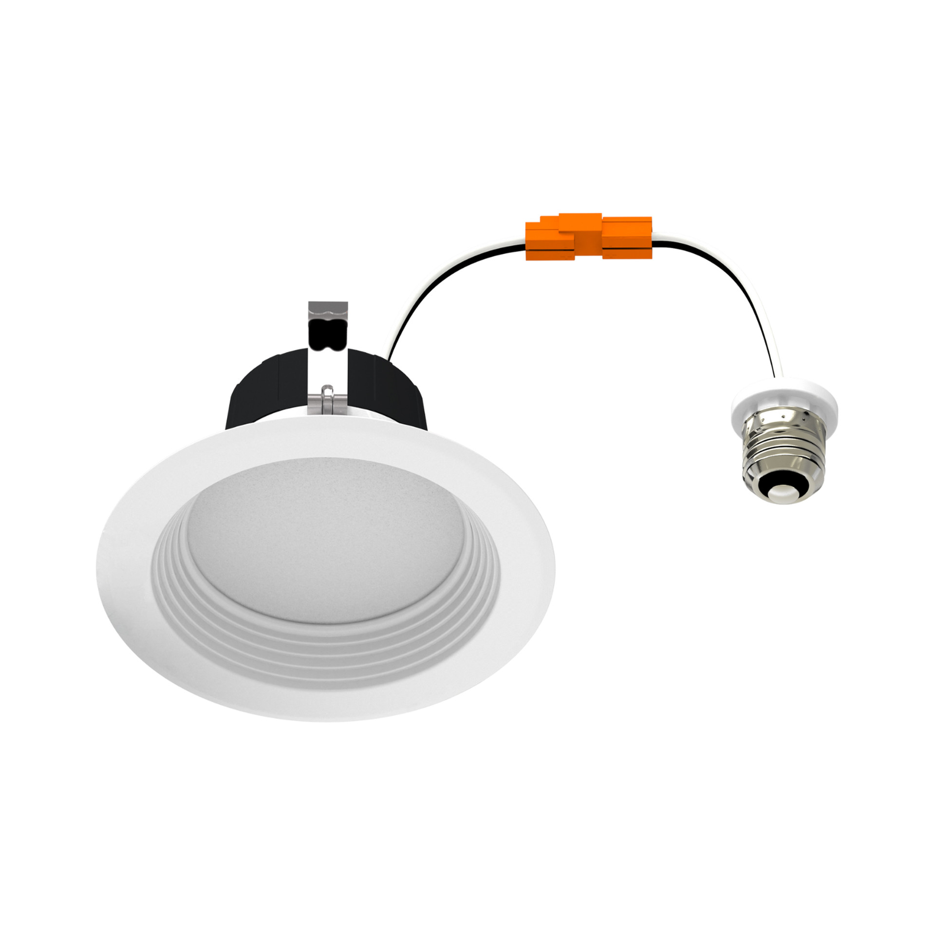 4-inch 8W Baffle LED Recessed Downlight - Halco ProLED 87983 RDL4-8-CS ...
