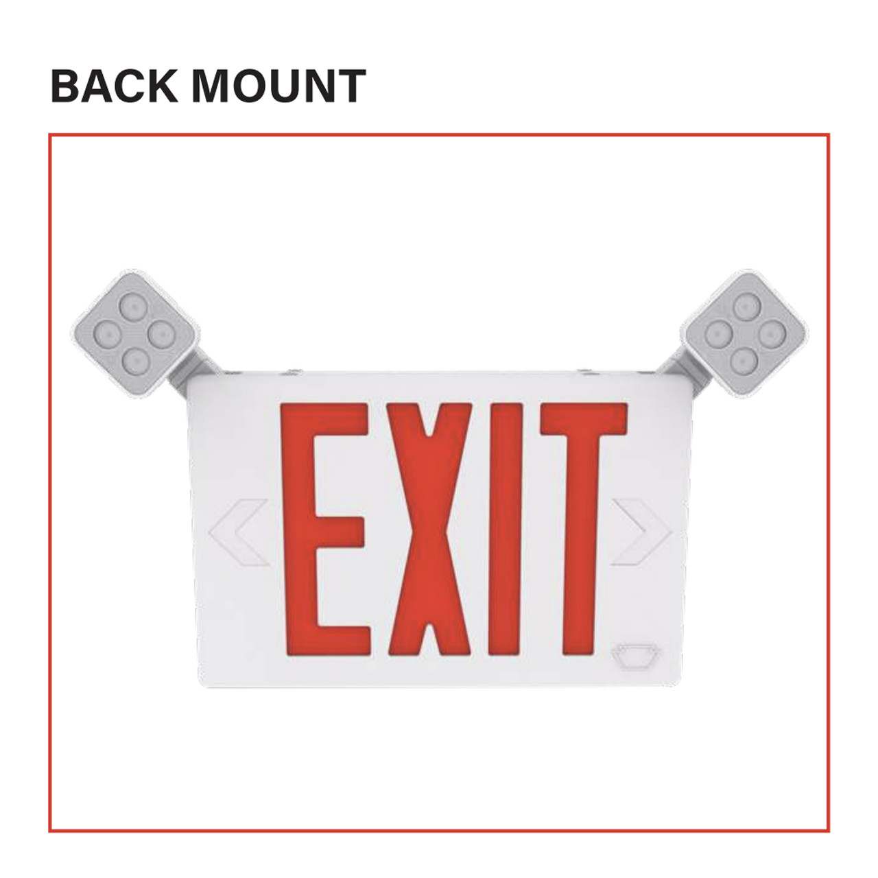 Keystone KT-EC-TP2-WH3RGW-SU - Red or Green - White Body - LED Exit ...