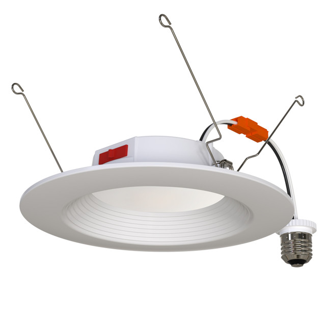6-inch Baffle LED Recessed Downlight - RAB R34-6B | CityLightsUSA.com