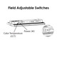 RAB RBAY17M Field Adjustable Linear LED High Bay Fixture ...