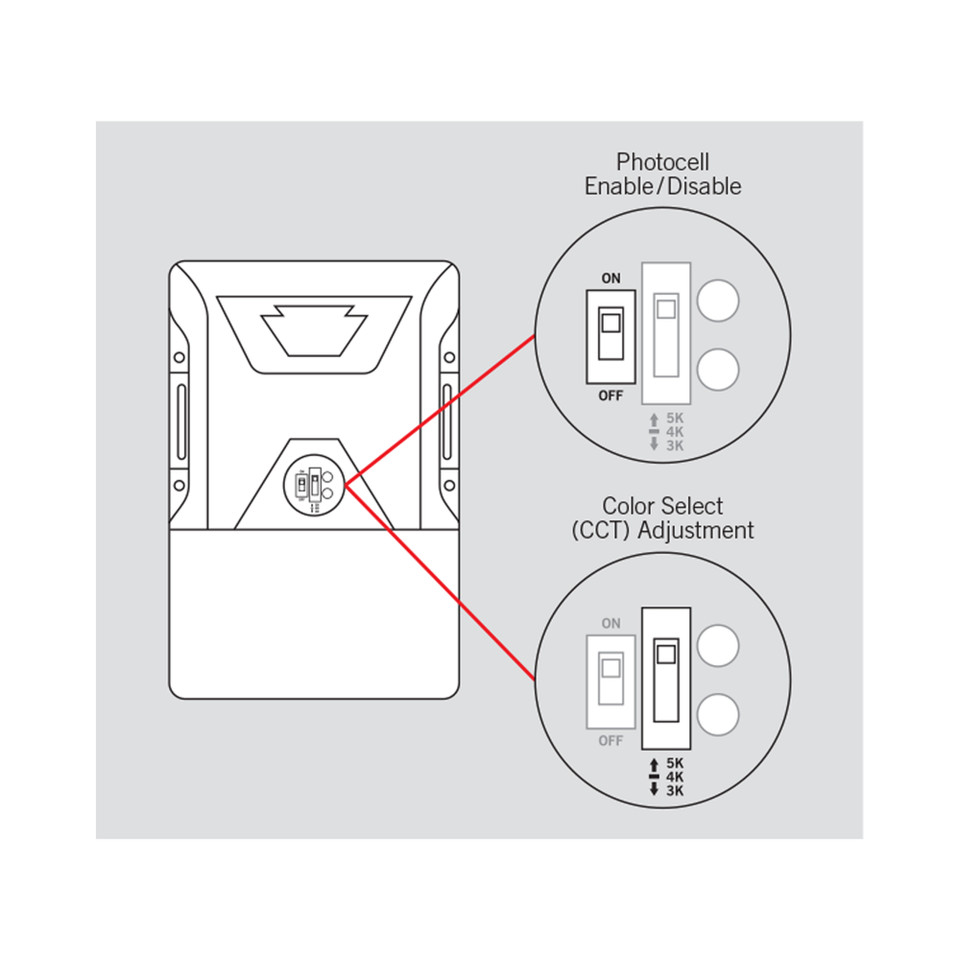 Keystone KT-WPLED20-S1-8CSB-VDIM - Small LED Wall Pack | CityLightsUSA.com