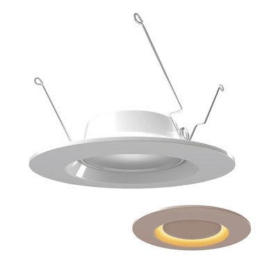 RAB ECLPS6 - 6-inch Smooth LED Retrofit Downlight with Nightlight ...