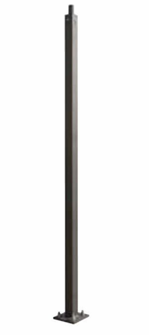 Aluminum Pole - Square Straight for Streetlights and Area Li