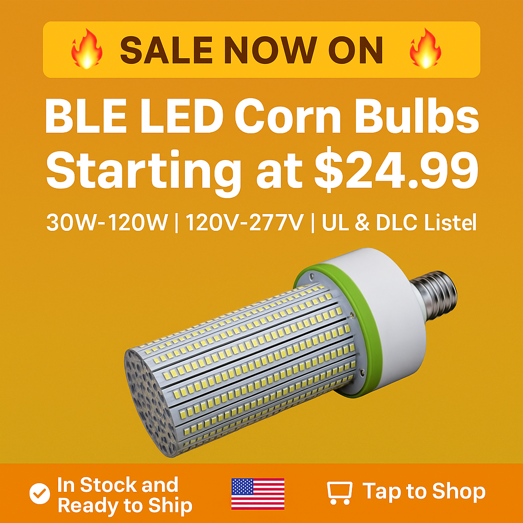 Corn Bulb Sale - While supplies last! - Induction Lighting Fixtures Corp