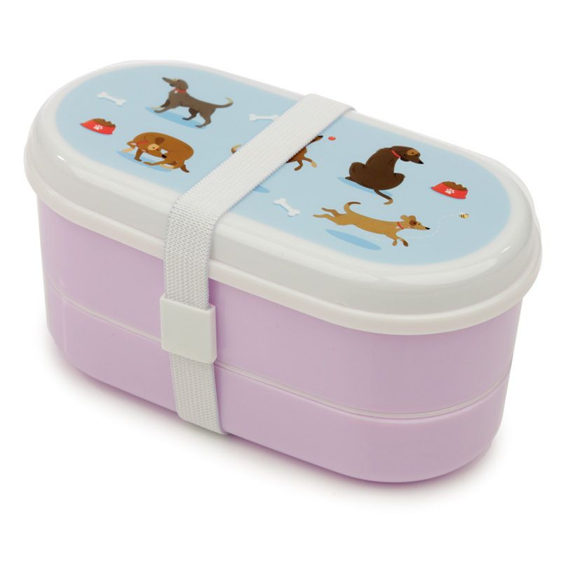 Catch Patch Dog Stacked Bento Box