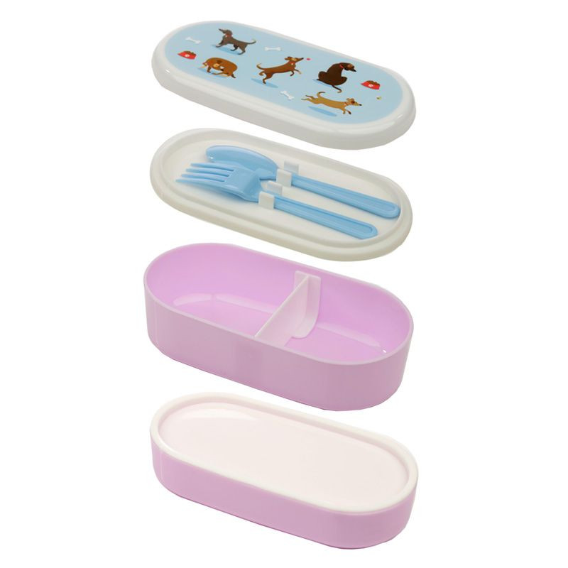 Catch Patch Dog Stacked Bento Box