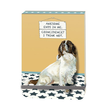 Springer Spaniel Notebook - Awesome - Dogs Gift
