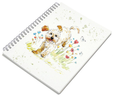 Dog Themed A6 Notebook Paper Shed - Cockapoo - Dogs Gift