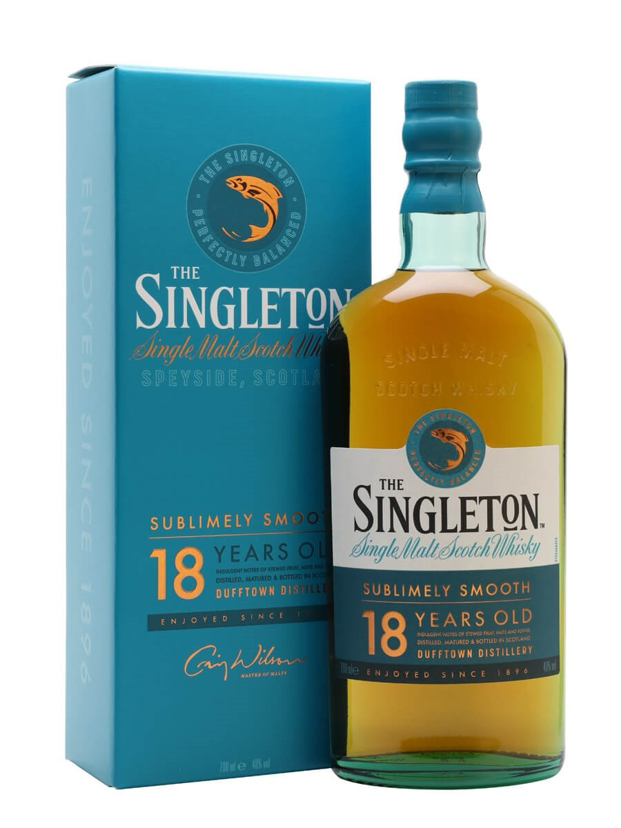 The Singleton Of Dufftown 18 Year Old, Speyside Single Malt Scotch Whisky