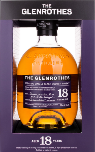 The Glenrothes 18 Year Old Speyside Single Malt Whisky