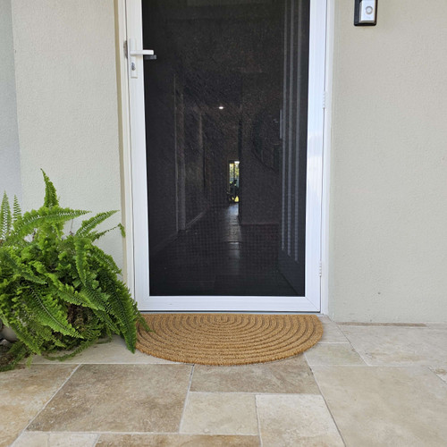 Arch Half Round Coir Door Mat 55 x 90cm | Doormat
