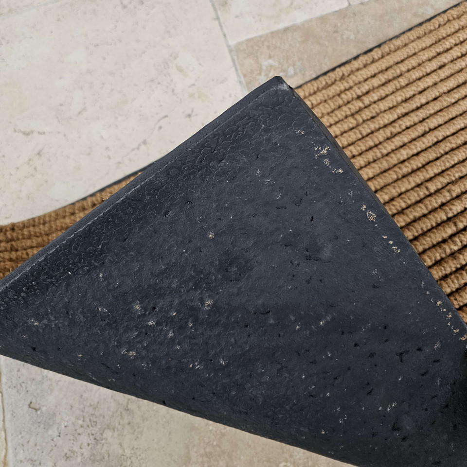 Ribbed Rubber Backed Coir Mat 60 x 90cm | Doormat