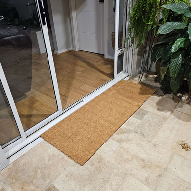 PVC Backed Coir Mat 15mm 55 x 150cm | Doormat