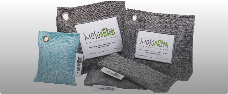 Moso Natural Air Purifying Bags - Natural Odor Eliminators