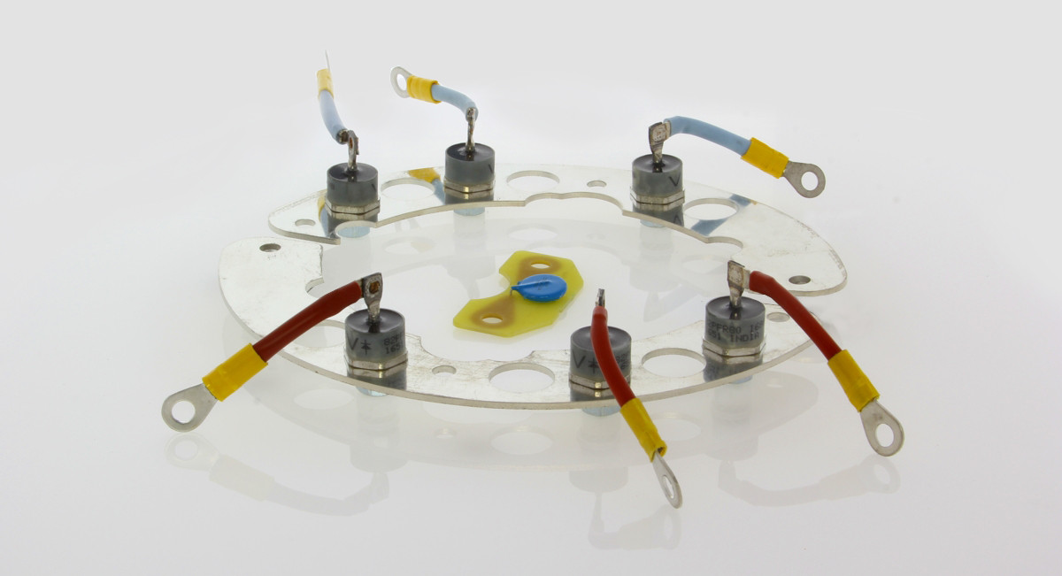 Leroy Somer ALT411KD001 Rotating Rectifier Assembly