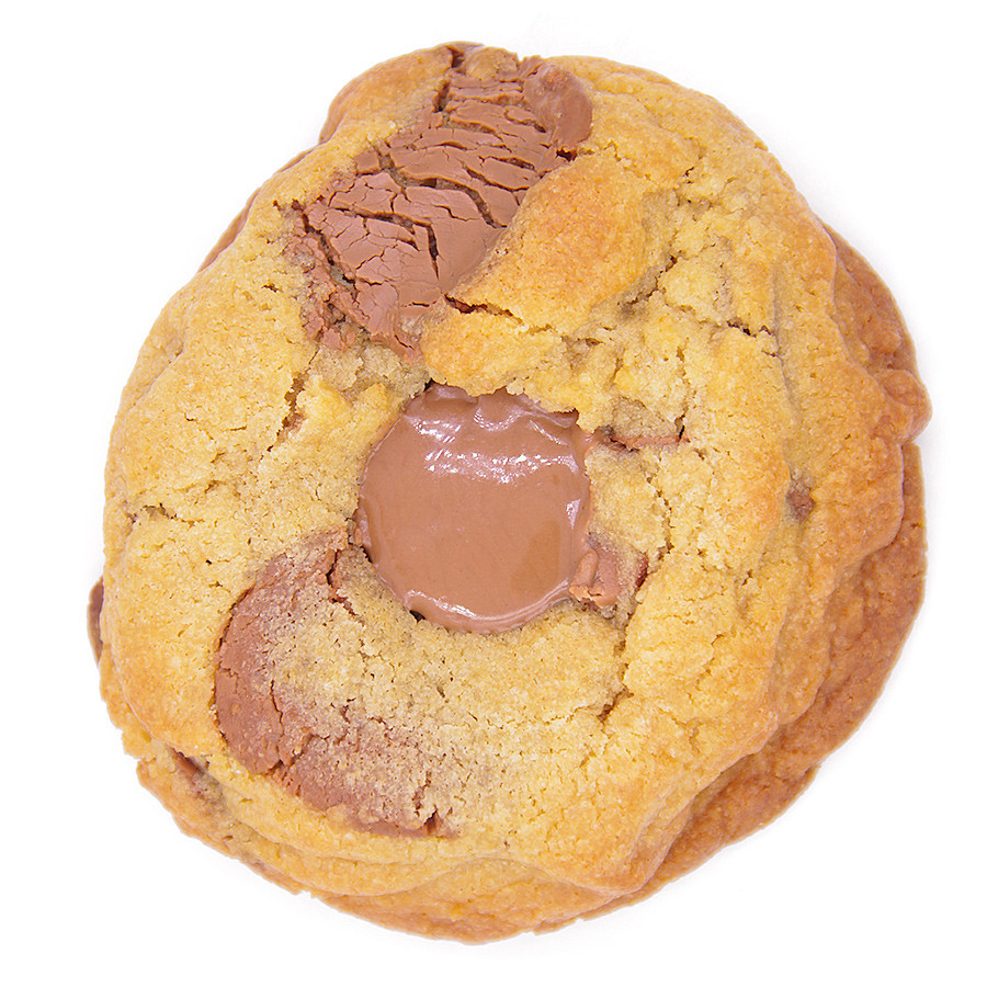 Milk Chocolate Gold Star Cookie - Wicked Cookies Limited