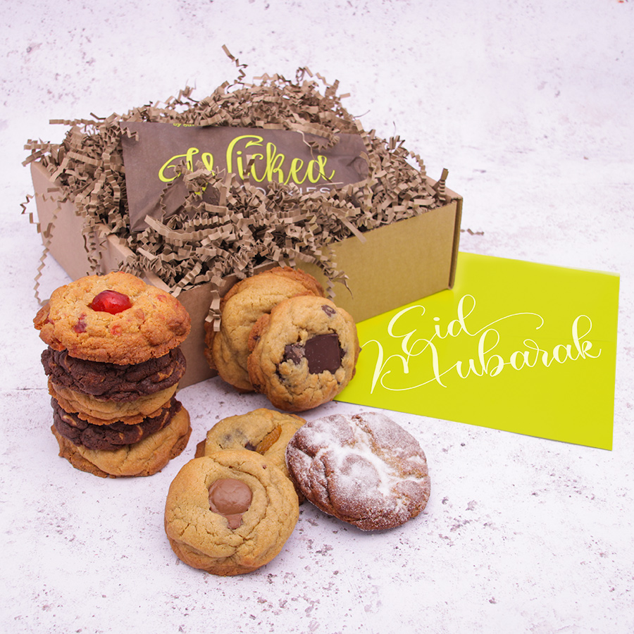 Eid Mubarak Cookie Selection Box