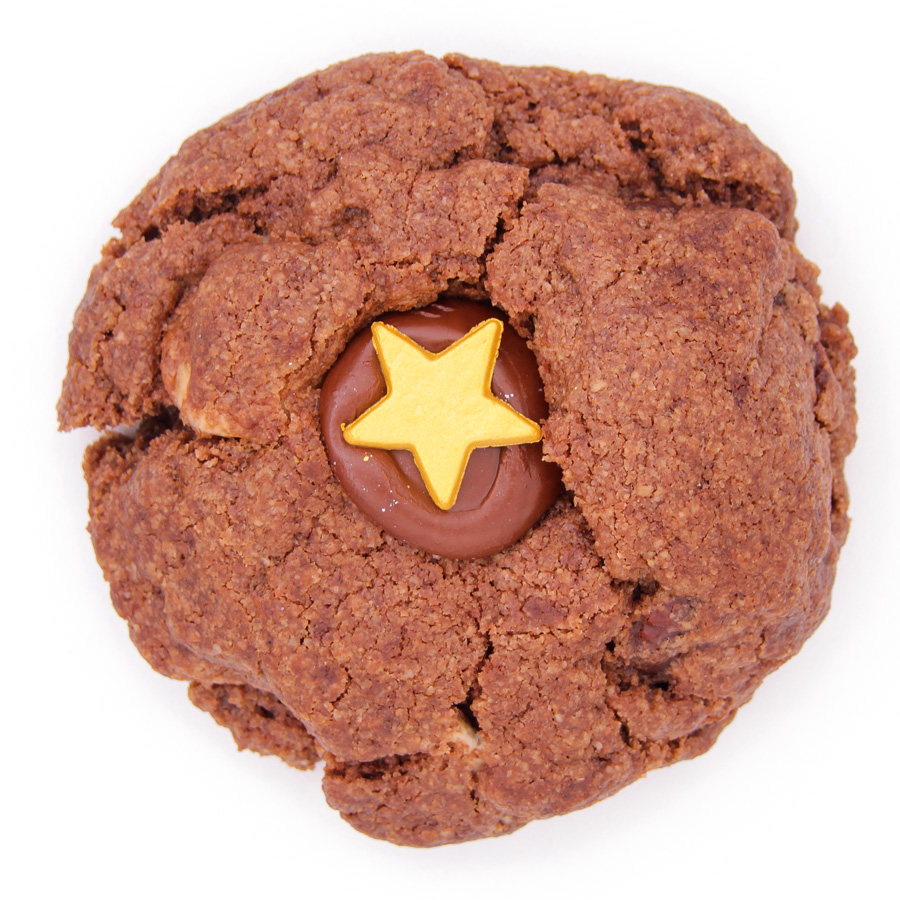 Gold Star Vegan Gluten Free Triple Chocolate - Wicked Cookies Limited