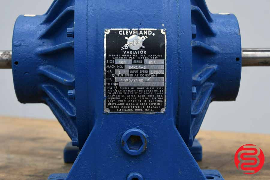 Cleveland Speed Variator 61A Electric Motor - 080420113350