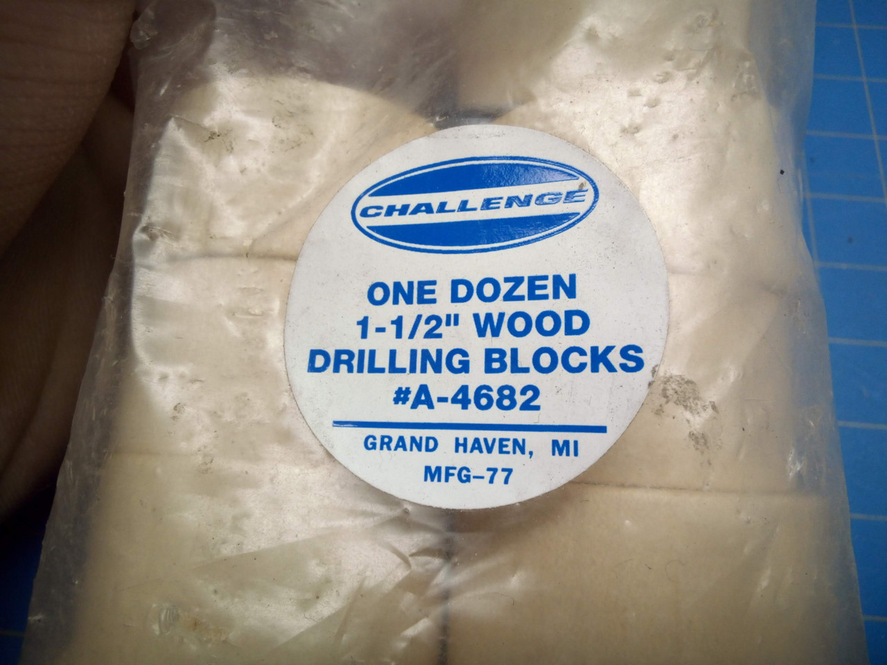 Challenge 1-1/2" (Pack of 10) Wood Drilling Blocks