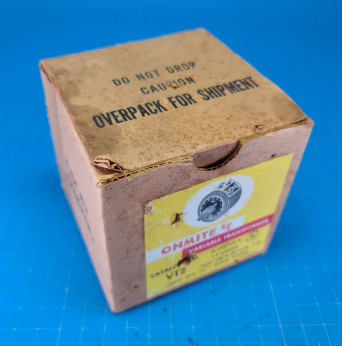 Ohmite 1.5AMP 1PH 120V Variable Transformer VT2