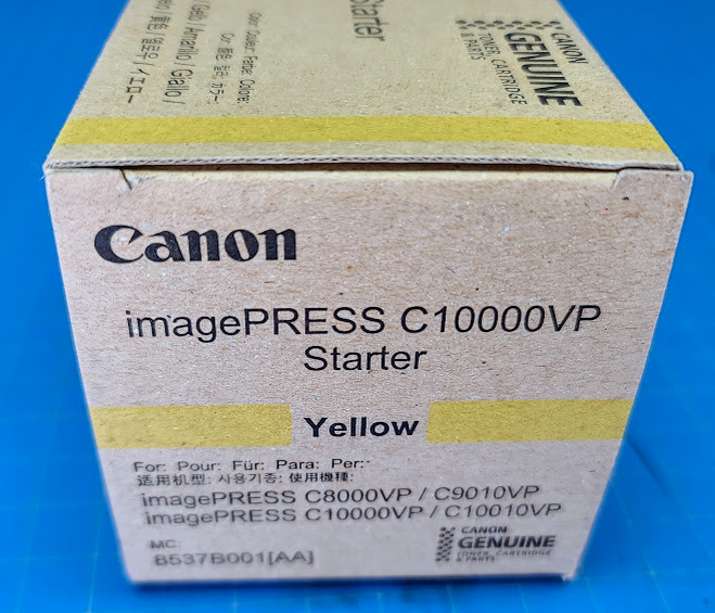 Canon T02 imagePRESS C8000VP / C9010VP / C10000VP / C10010VP Yellow ...
