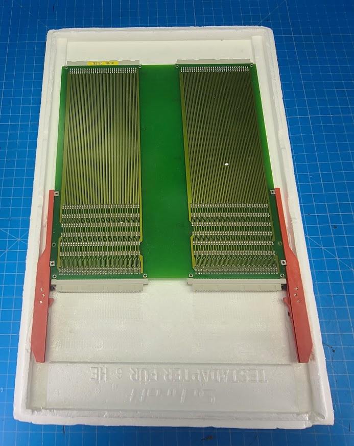 Pentair Schroff Test Adapter U/J VME Bus 6U Circuit Board 20800-188
