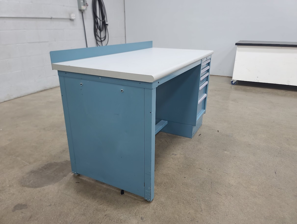 Lista 60x30x35 Laminate Top Work Bench with Drawers