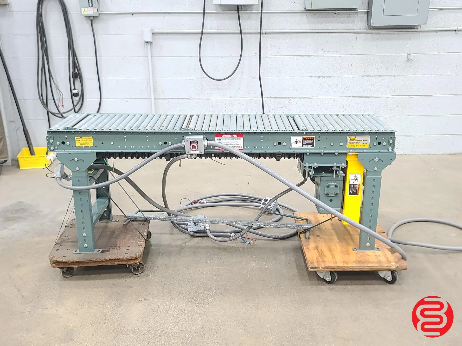 Hytrol 138-SPA Electric Powered Roller Conveyor