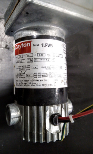 Dayton 90V DC 93 RPM Gear Motor 1LPW5