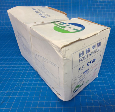 E-Ten 15A 125-480 VAC Foot Switch SFM-1