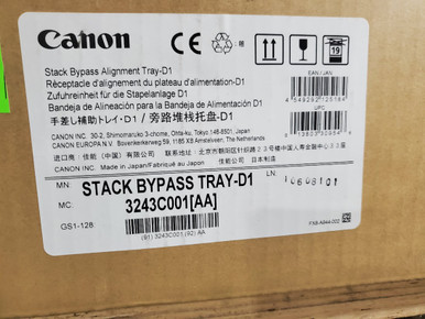 Canon Stack Bypass Alignment Tray D1 3243C001