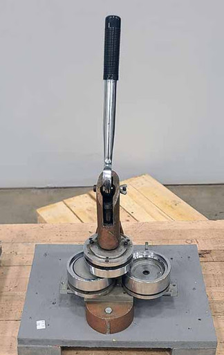 Heavy Duty Mounted Button Punch Press Machine 4"