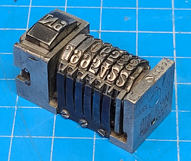 American Number Machine Co. Model 31 Numbering Machine