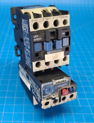 Telemecanique 32A 600V 120V Coil Contactor with Overload Relay LC1 ...