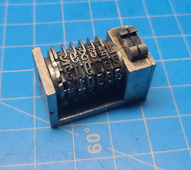 American Num. Mach. Co. Model 31 14 point 6 Digit Numbering Machine