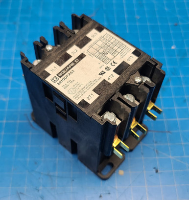 Square D 75A 600V 3P Contactor 8910DPA63