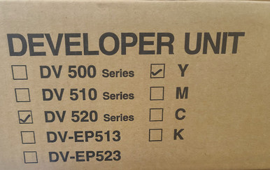 Kyocera Mita Yellow Developer Unit DV-520 Y