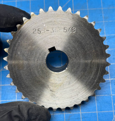 25 Series 5/8" Bore 36 Teeth Sprocket 25B-36-5/8