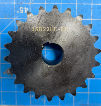 35 Series 5/8" Bore 22 Teeth Sprocket 35B22HF-010