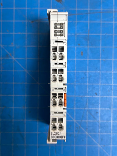 Beckhoff 4-Channel 125VAC 30VDC 0.5A Relay Output Terminal PLC Module ...