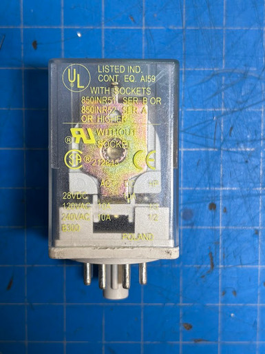 Square D 120V 50/60Hz Relay 8501KP12V20