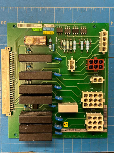 OCE VarioStream 7650 PCB Power Distribution Board S29313-D302-V1