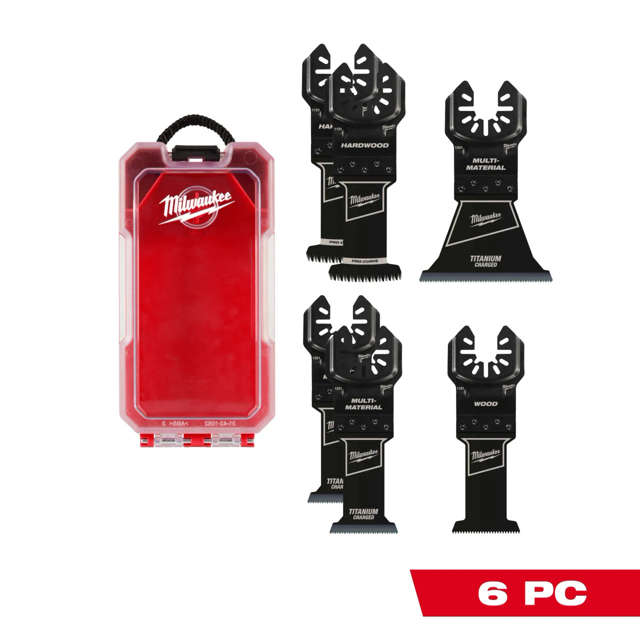 Oscillating Multi Tool Blade Kit 7 Piece
