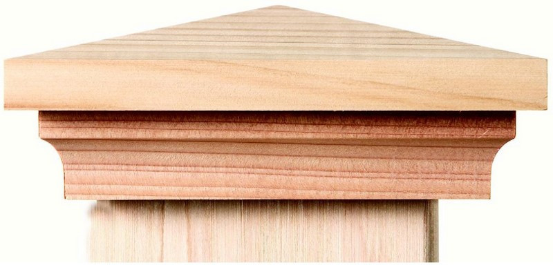 Nantucket Post Cap - Newport Style - Slip Over Post Cap - NWC46